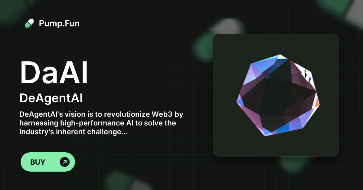 DeAgentAI (DaAI) - Pump