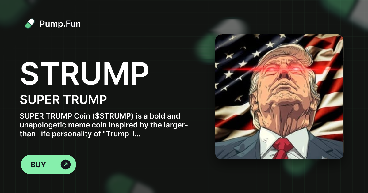 SUPER TRUMP (STRUMP) - Pump