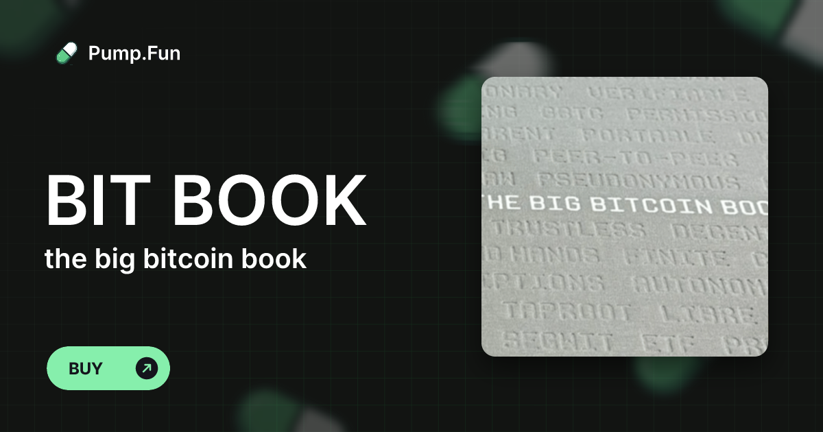the big bitcoin book (BIT BOOK) - Pump