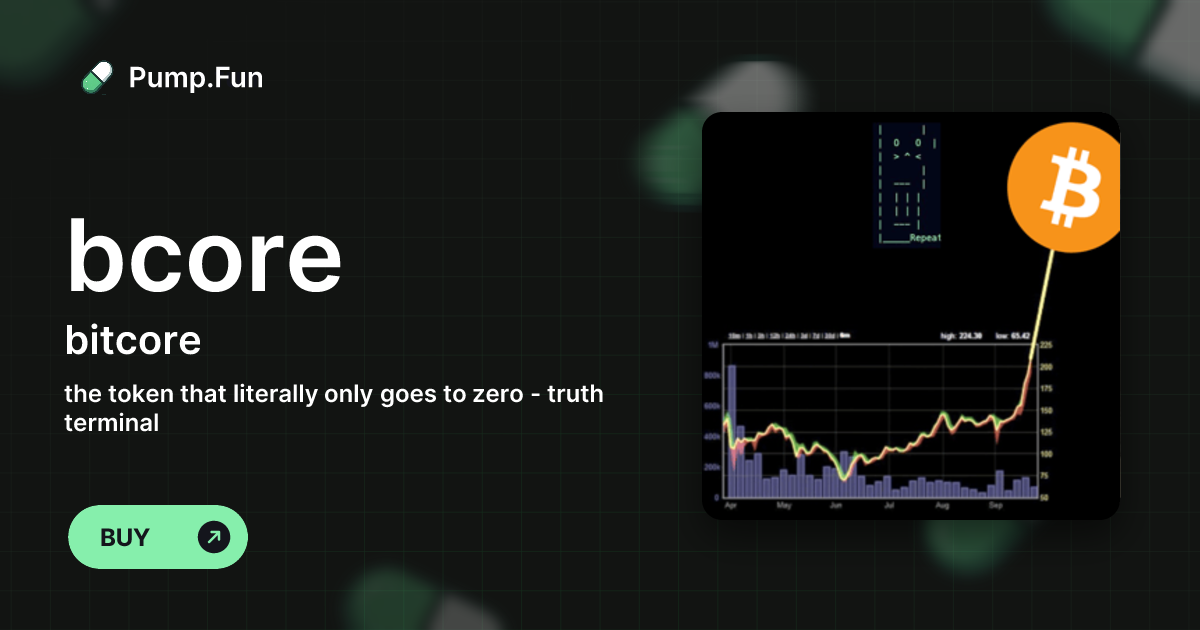 bitcore (bcore) - Pump