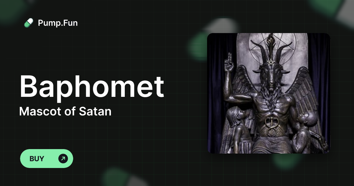 Mascot of Satan (Baphomet) - Pump