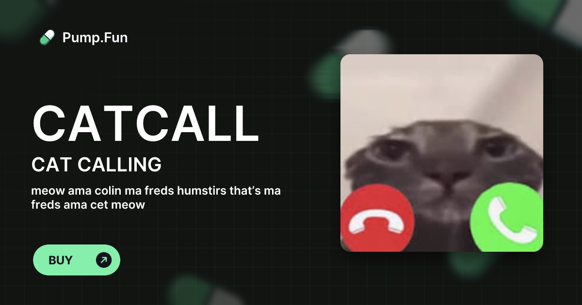 CAT CALLING (CATCALL) - Pump
