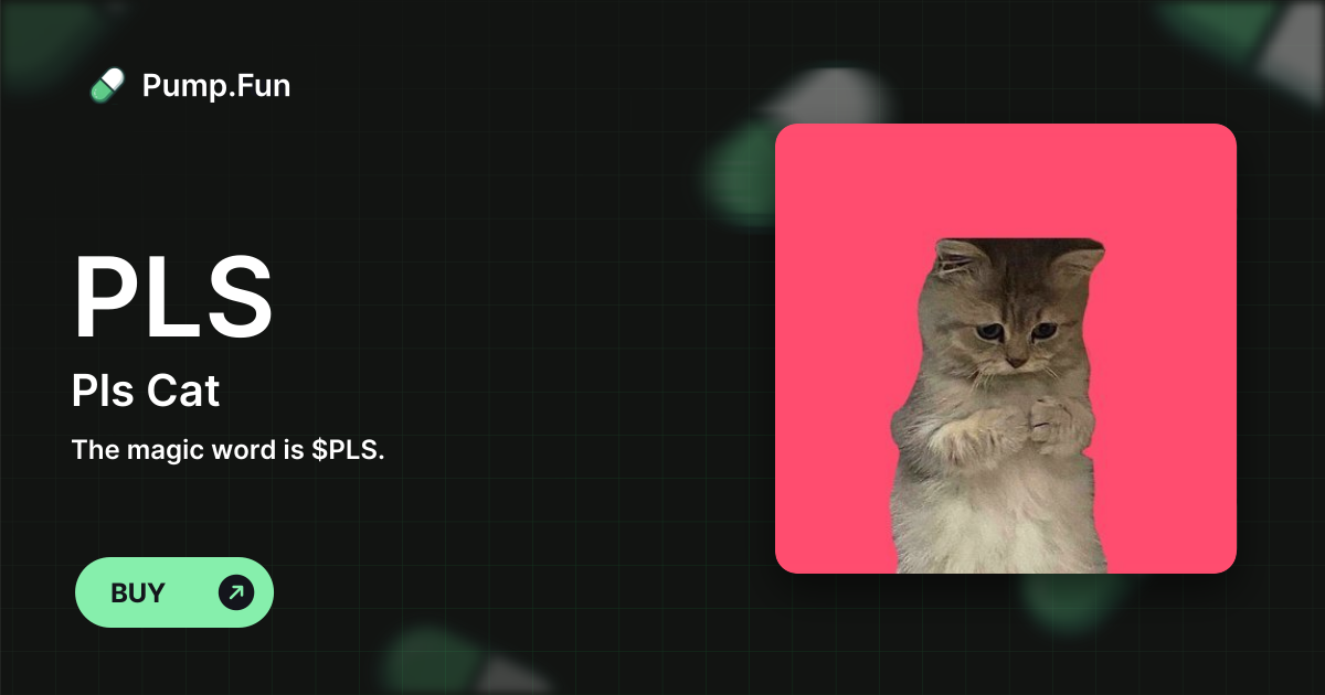 Pls Cat (PLS) - Pump