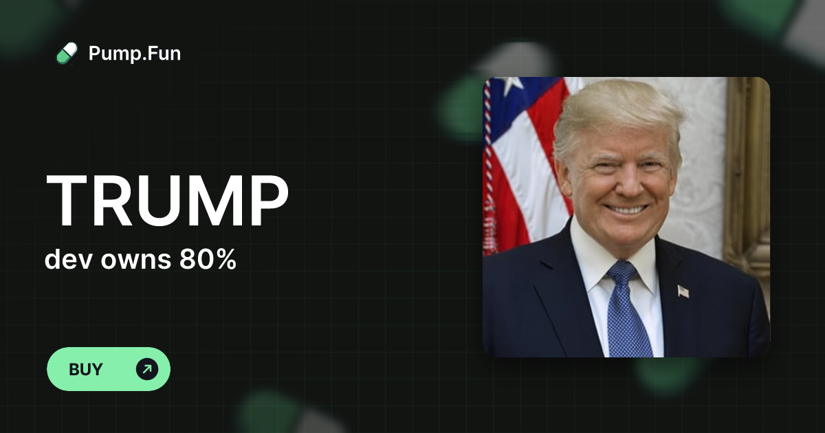 dev owns 80% (TRUMP) - Pump