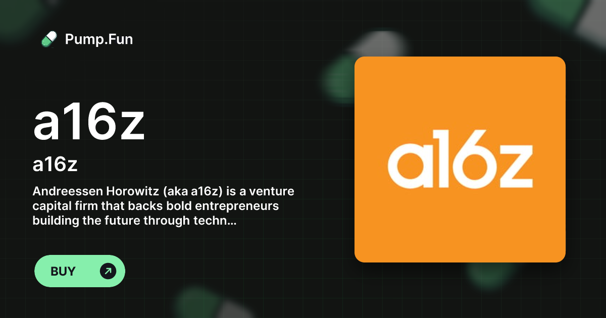a16z (a16z) - Pump