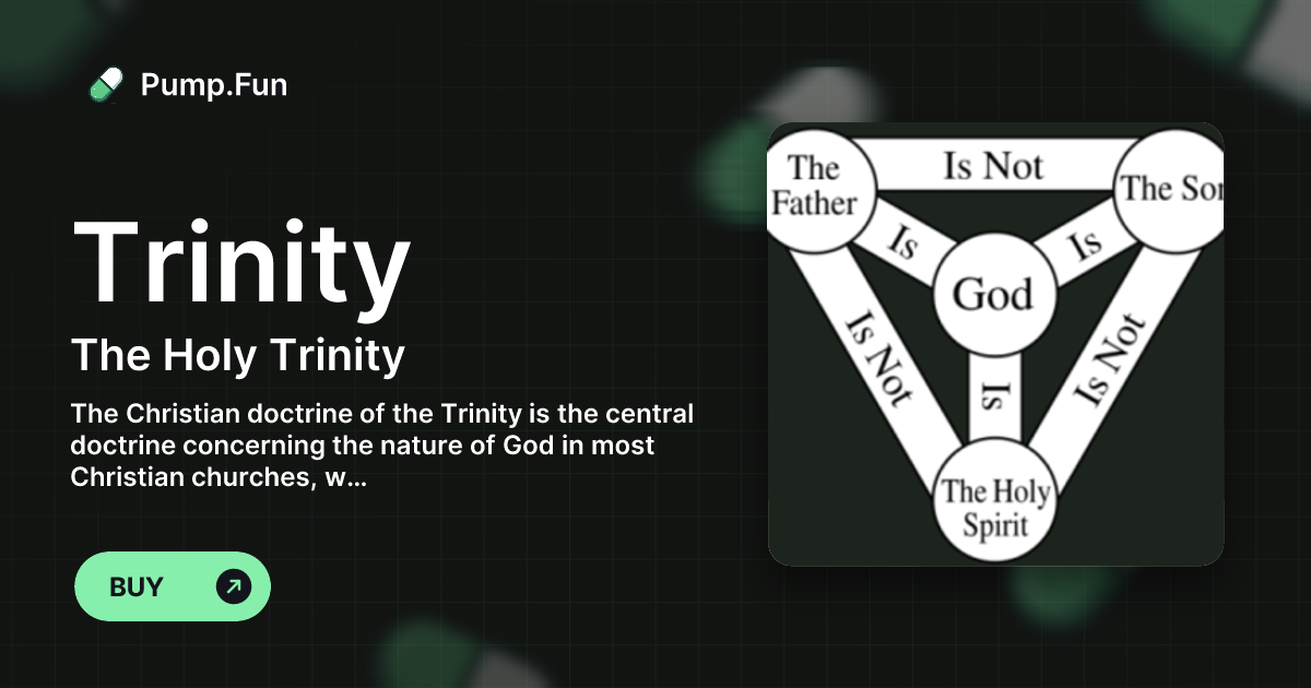 The Holy Trinity (Trinity ) - Pump
