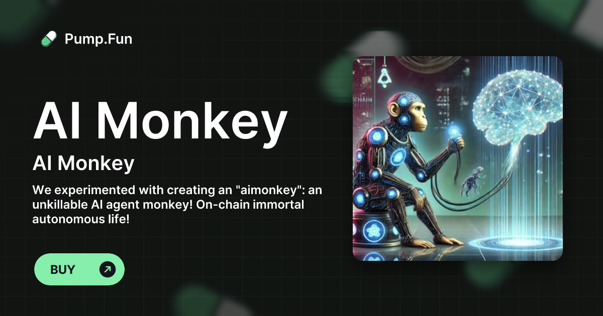 AI Monkey (AI Monkey) - Pump