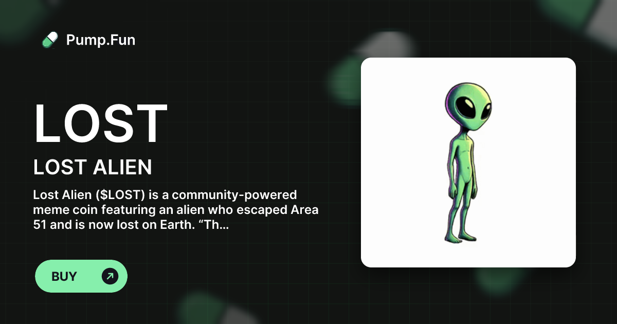 LOST ALIEN (LOST) - Pump