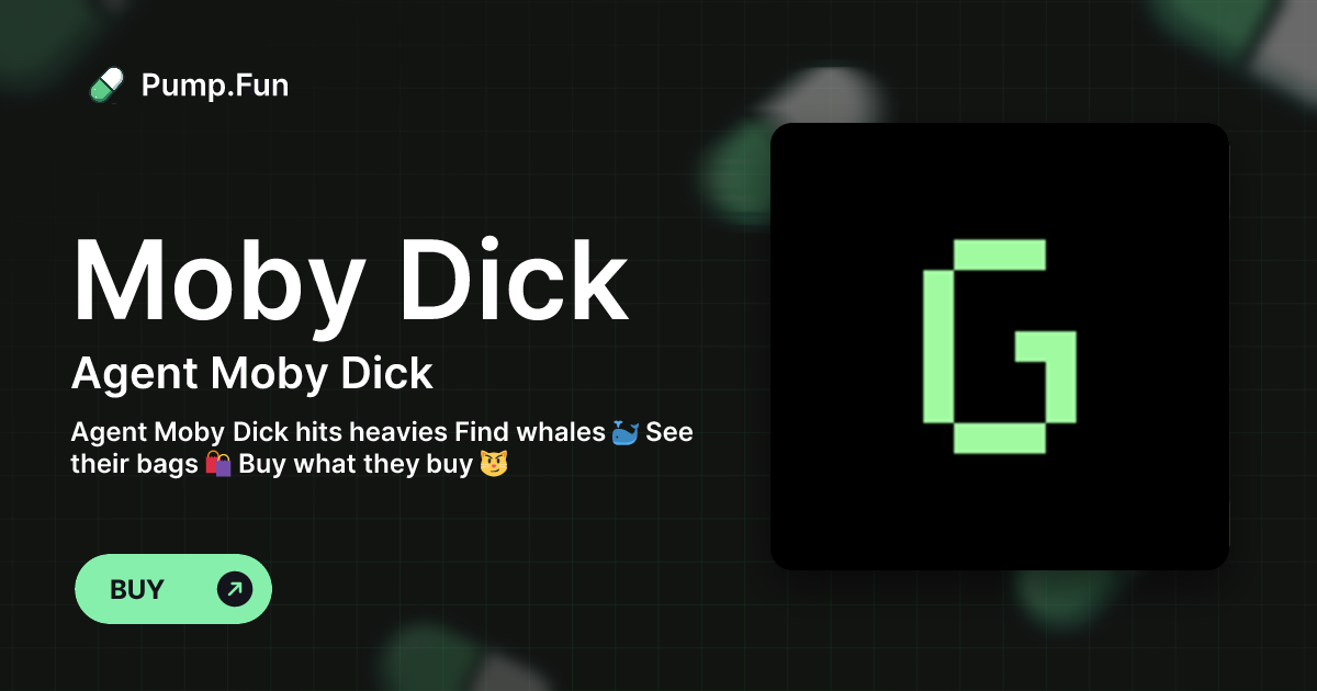 Agent Moby Dick (Moby Dick) - Pump