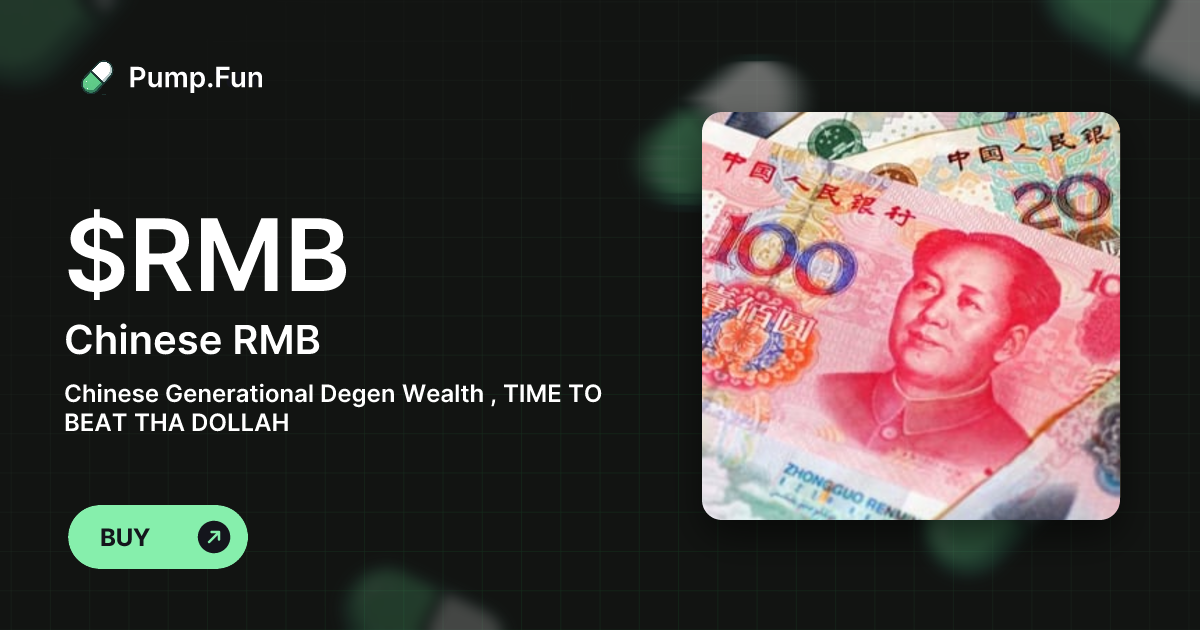 Chinese RMB ($RMB) - Pump