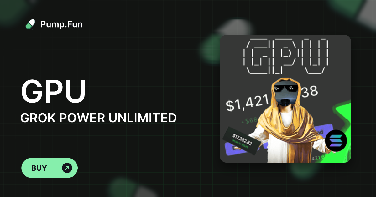 GROK POWER UNLIMITED (GPU) - Pump