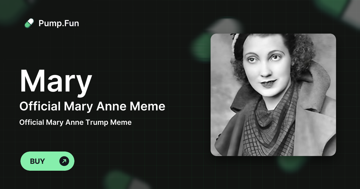 Official Mary Anne Meme (Mary) - Pump