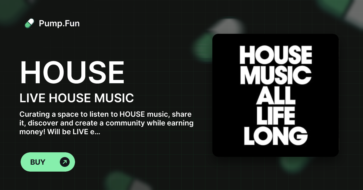 LIVE HOUSE MUSIC (HOUSE) - Pump