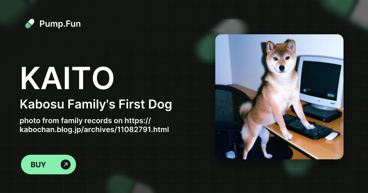 Kabosu Family's First Dog (KAITO) - Pump