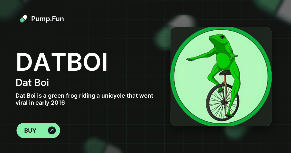Dat Boi (DATBOI) - Pump