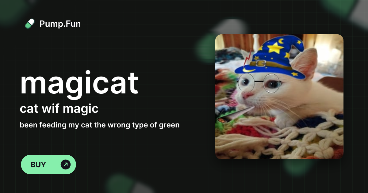 cat wif magic (magicat) - Pump