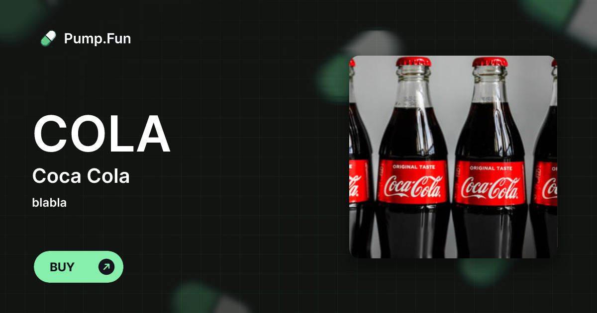 Coca Cola (COLA) - Pump