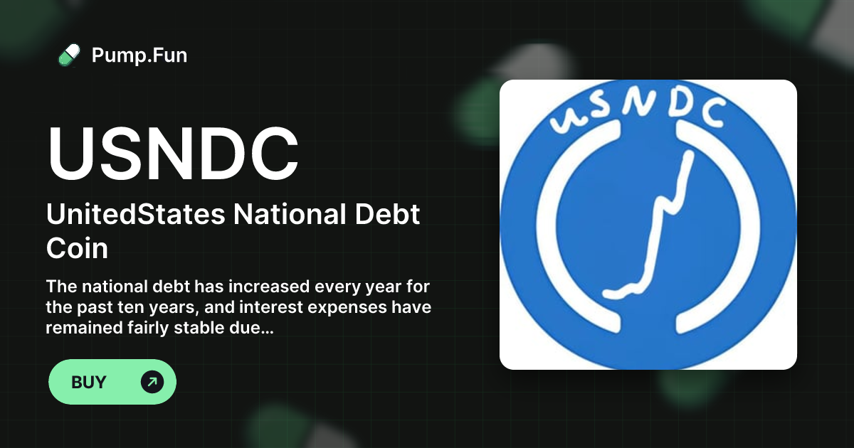 UnitedStates National Debt Coin (USNDC) - Pump