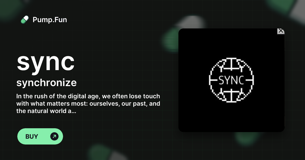 synchronize (sync) - Pump