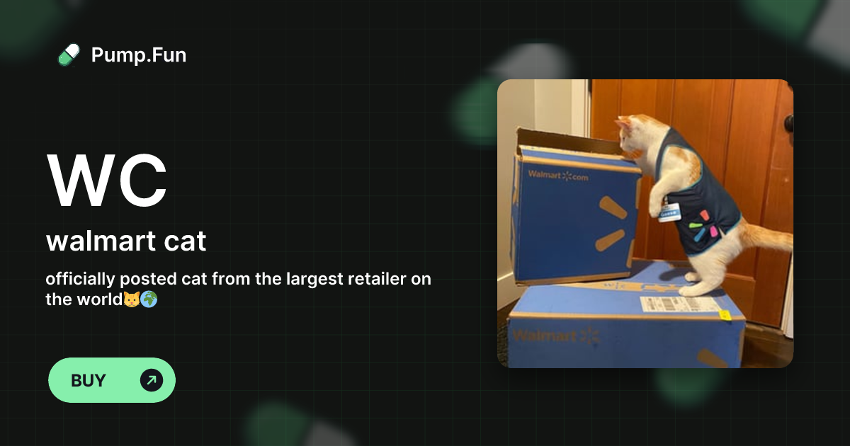 walmart cat (WC) - Pump