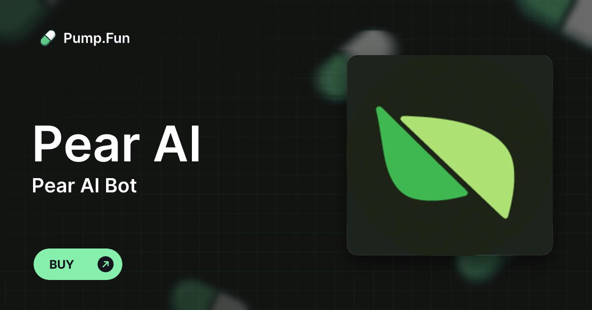 Pear AI Bot (Pear AI) - Pump