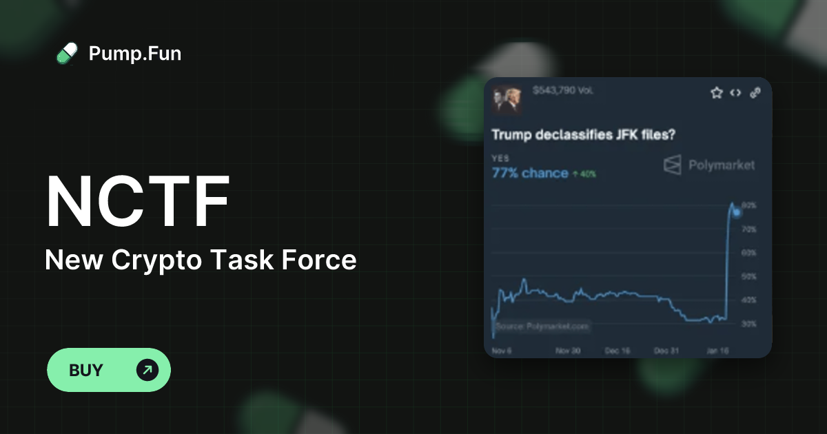 New Crypto Task Force (NCTF) - Pump