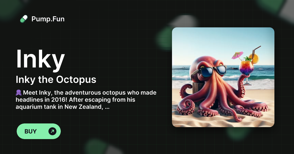 Inky the Octopus (Inky) - Pump