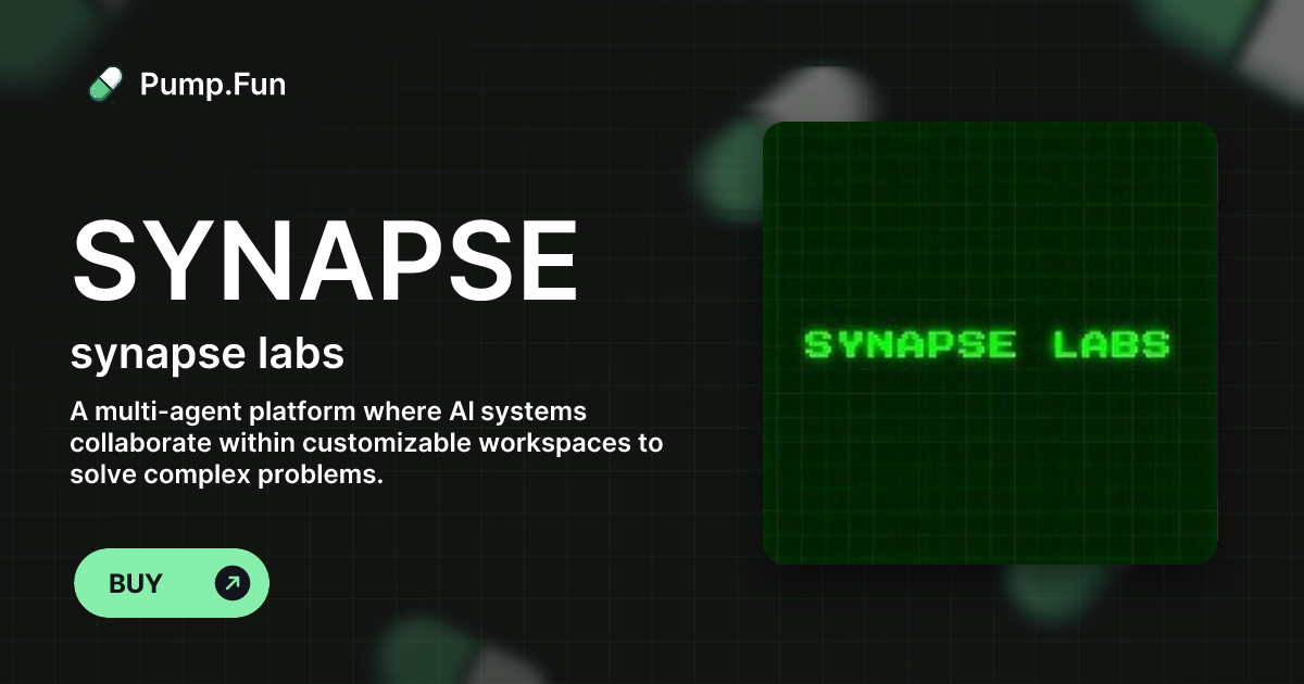 synapse labs (SYNAPSE) - Pump