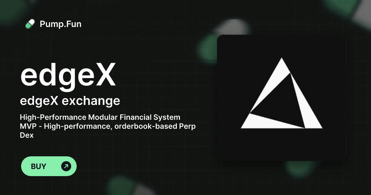 edgeX exchange (edgeX) - Pump
