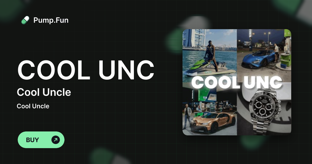 Cool Uncle (COOL UNC) - Pump