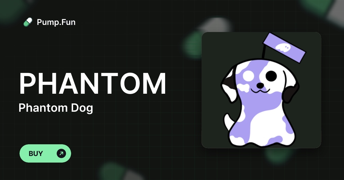 Phantom Dog (PHANTOM) - Pump