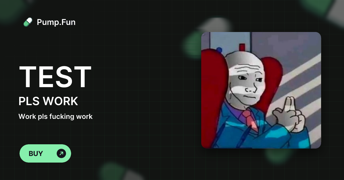 PLS WORK (TEST) - Pump