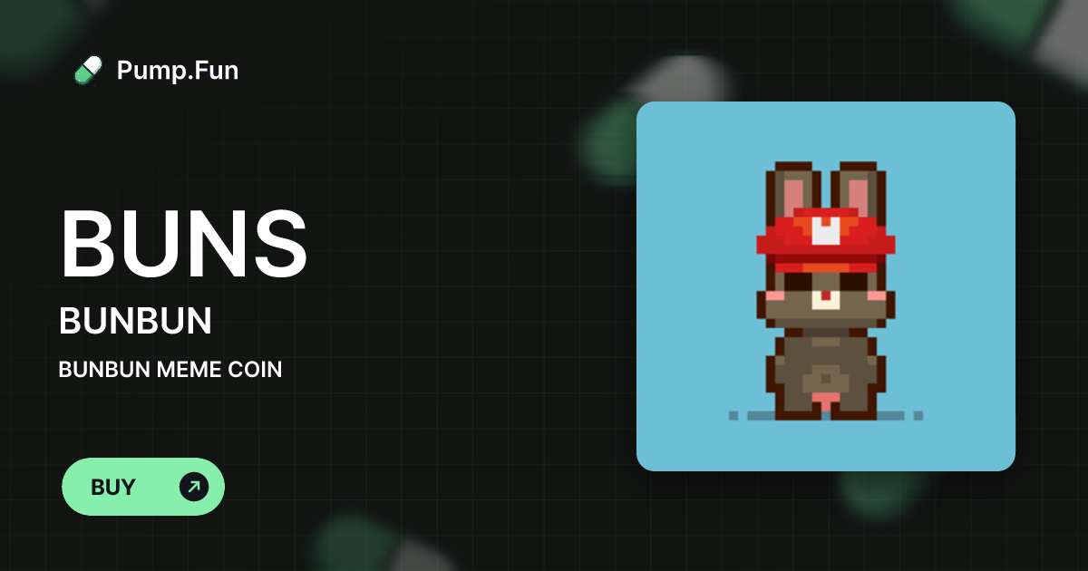 BUNBUN (BUNS) - Pump