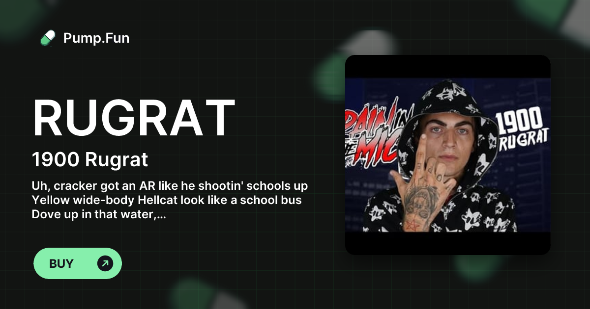 1900 Rugrat (RUGRAT) - Pump