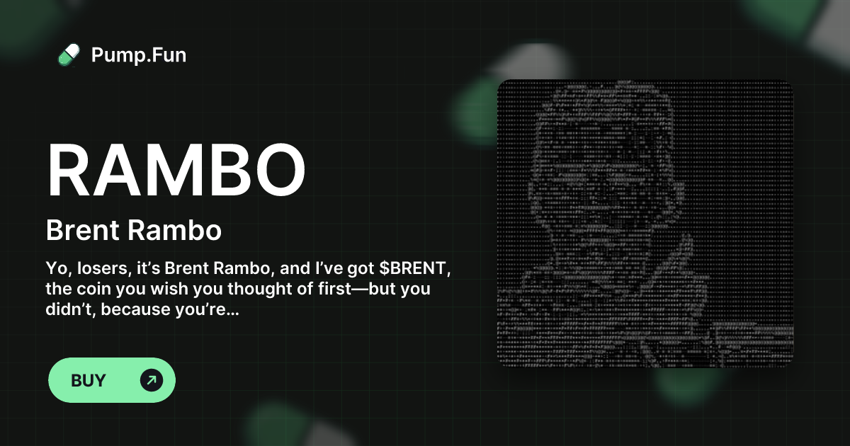 Brent Rambo (RAMBO) - Pump