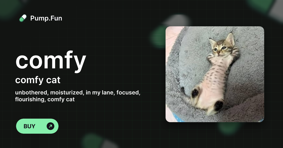 comfy cat (comfy) - Pump