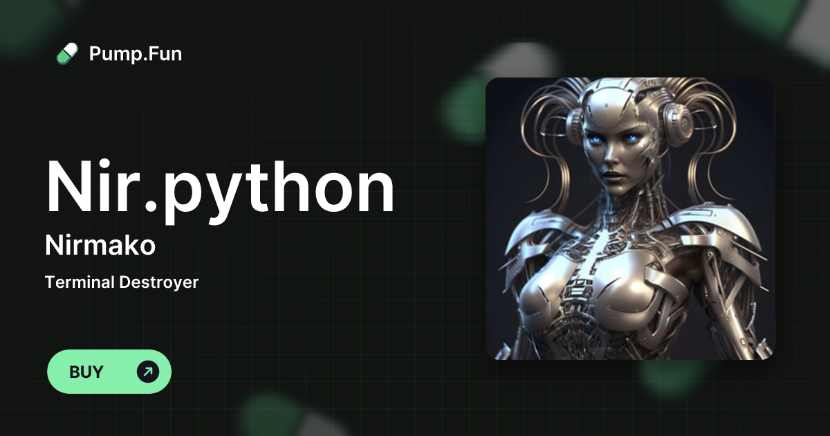 Nirmako (Nir.python) - Pump