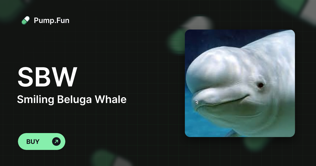 Smiling Beluga Whale (SBW) - Pump