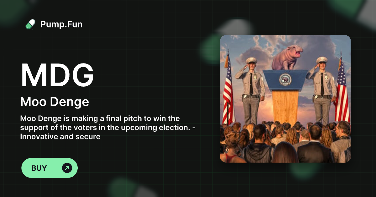 Moo Denge (MDG) - Pump