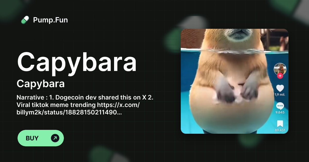 Capybara (Capybara) - Pump