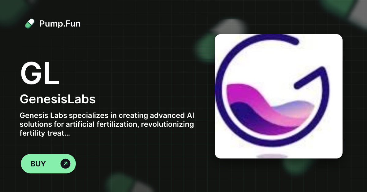 GenesisLabs (GL) - Pump