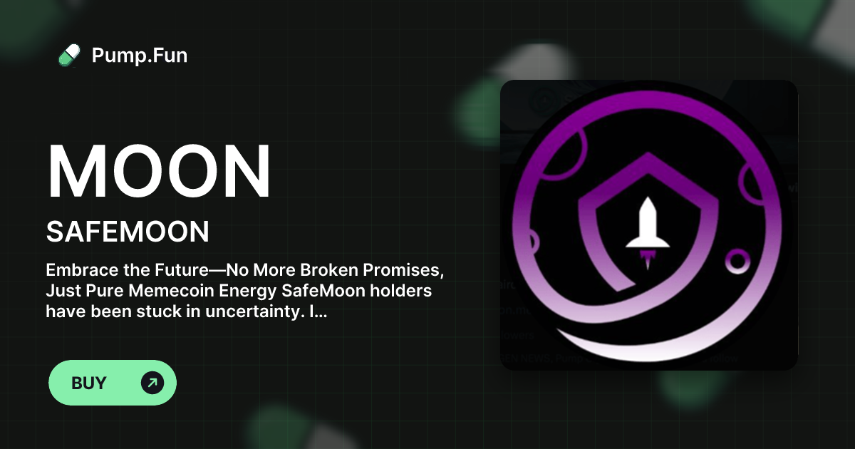 SAFEMOON (MOON) - Pump