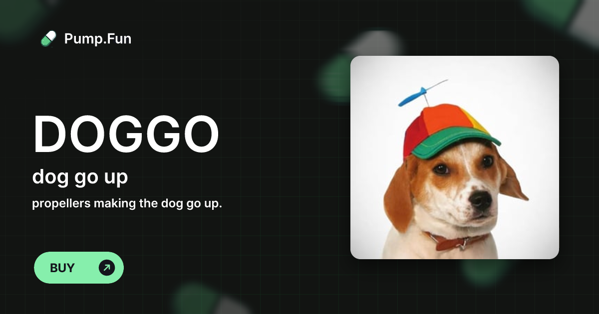 dog go up (DOGGO) - Pump