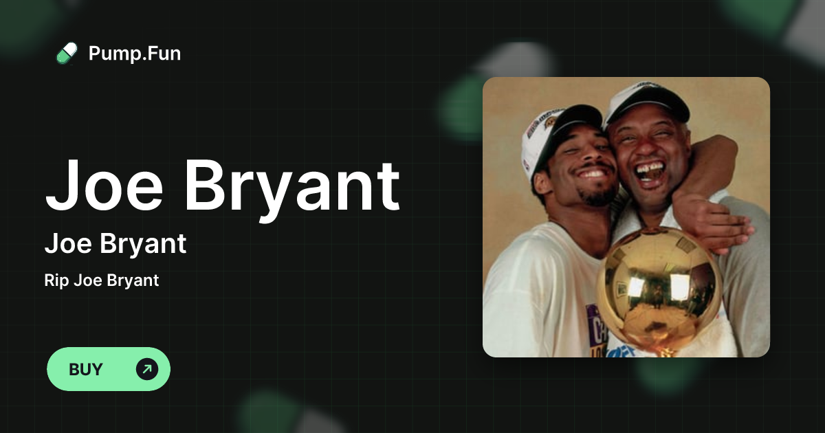 Joe Bryant (Joe Bryant) - Pump