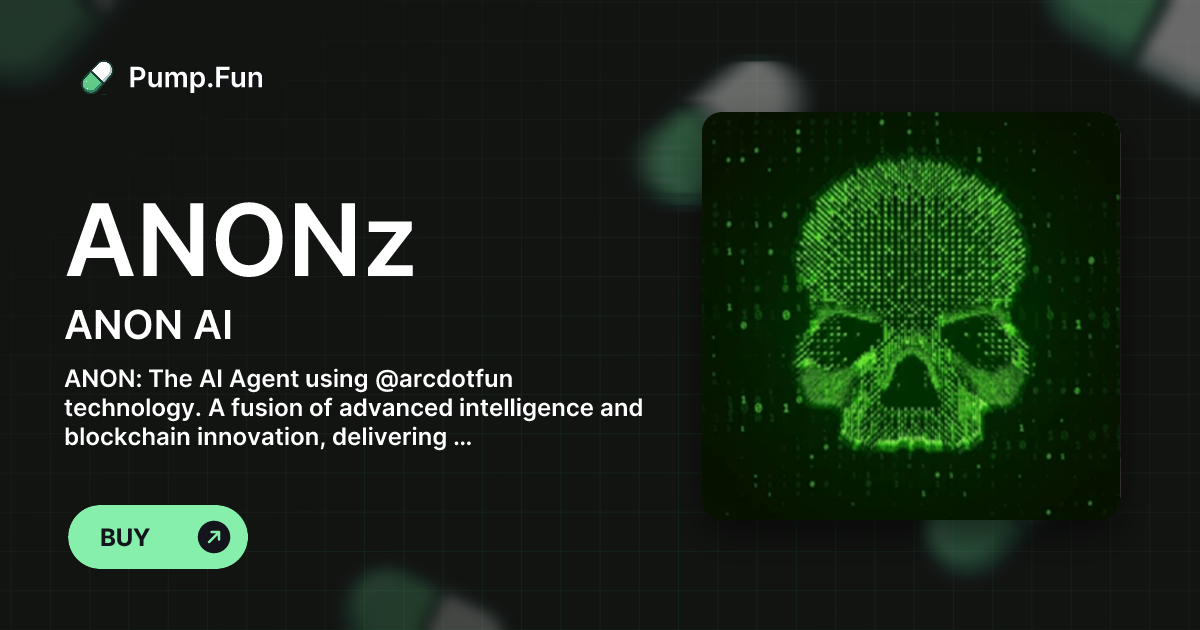 ANON AI (ANONz) - Pump