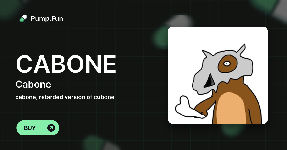 Cabone (CABONE) - Pump