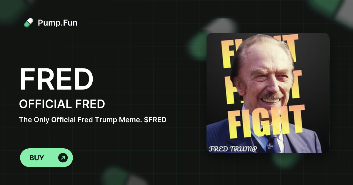 OFFICIAL FRED (FRED) - Pump