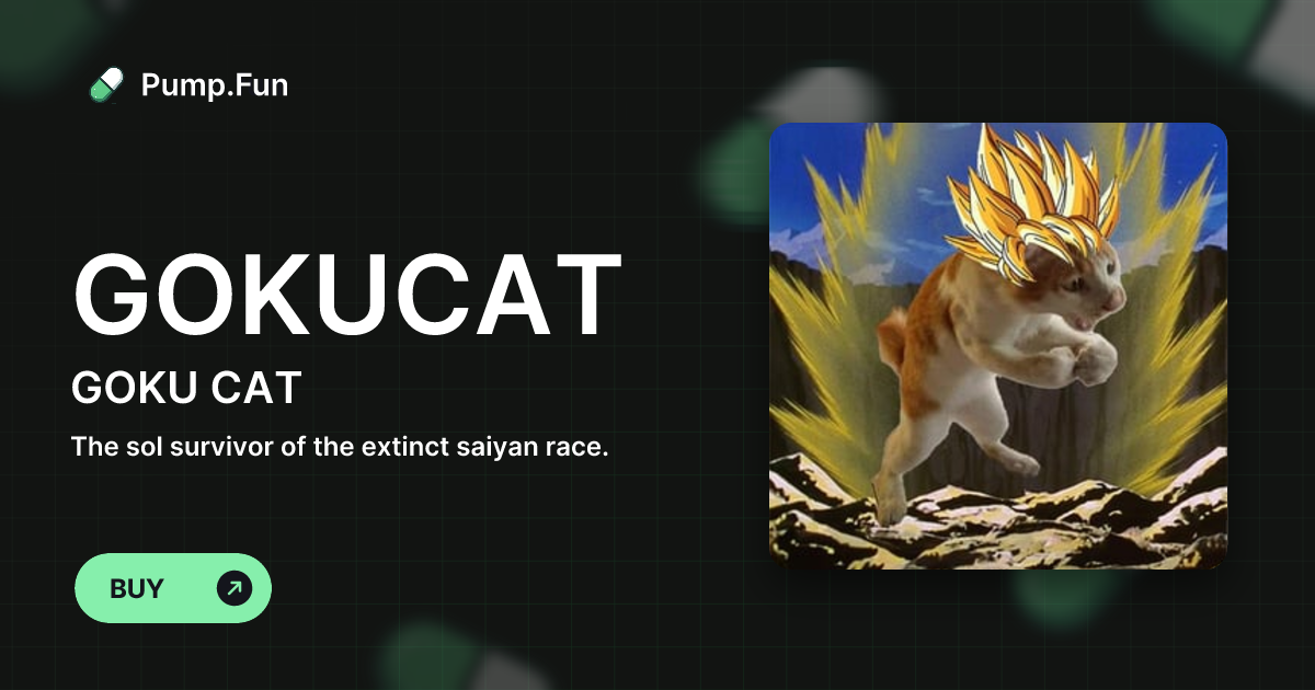 GOKU CAT (GOKUCAT) - Pump