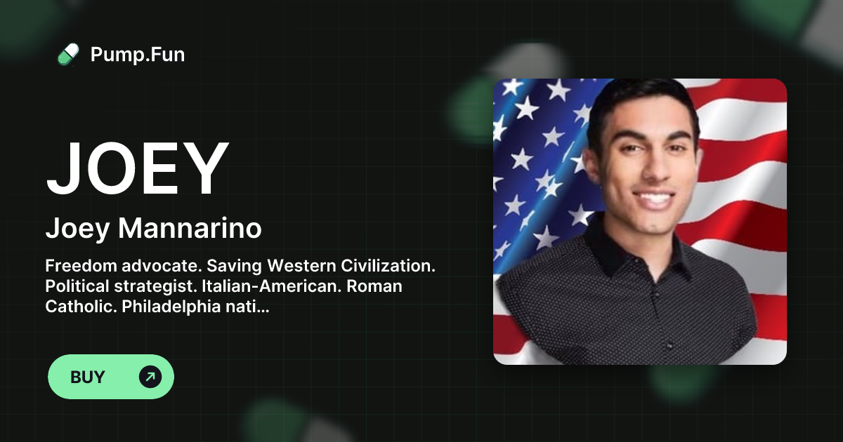 Joey Mannarino (JOEY) - Pump