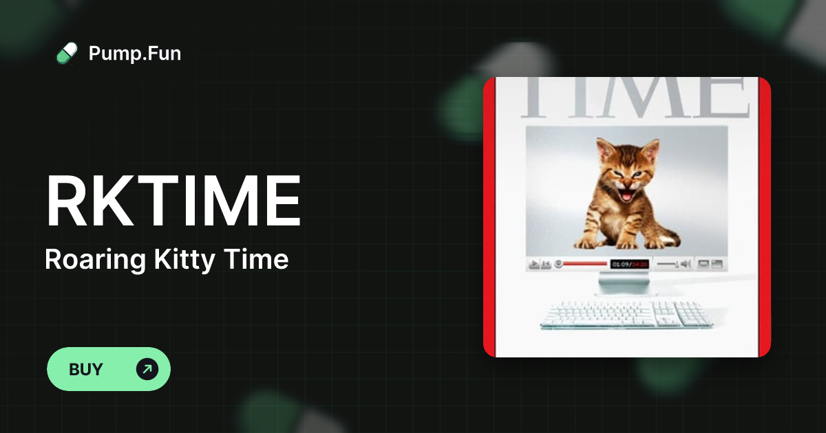 Roaring Kitty Time (RKTIME) - Pump